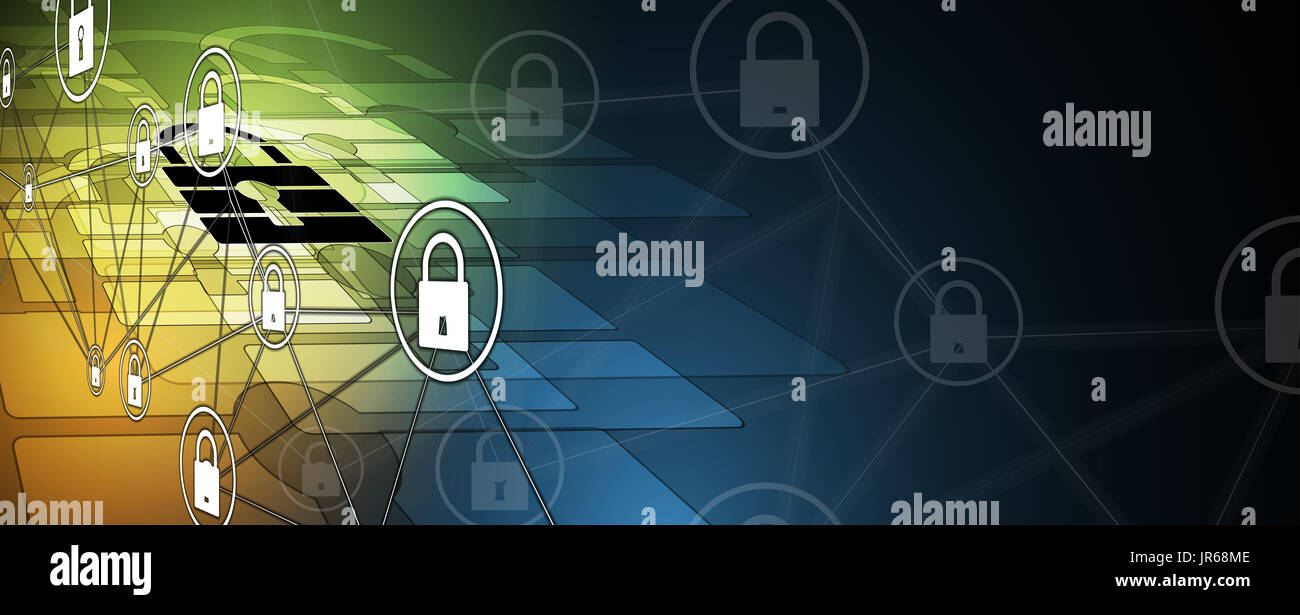 Cyber security and information or network protection. Future cyber ...