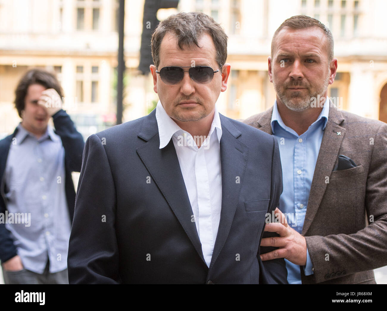 London-based Russian Georgy Shuppe (left), 46, former son-in-law of ...