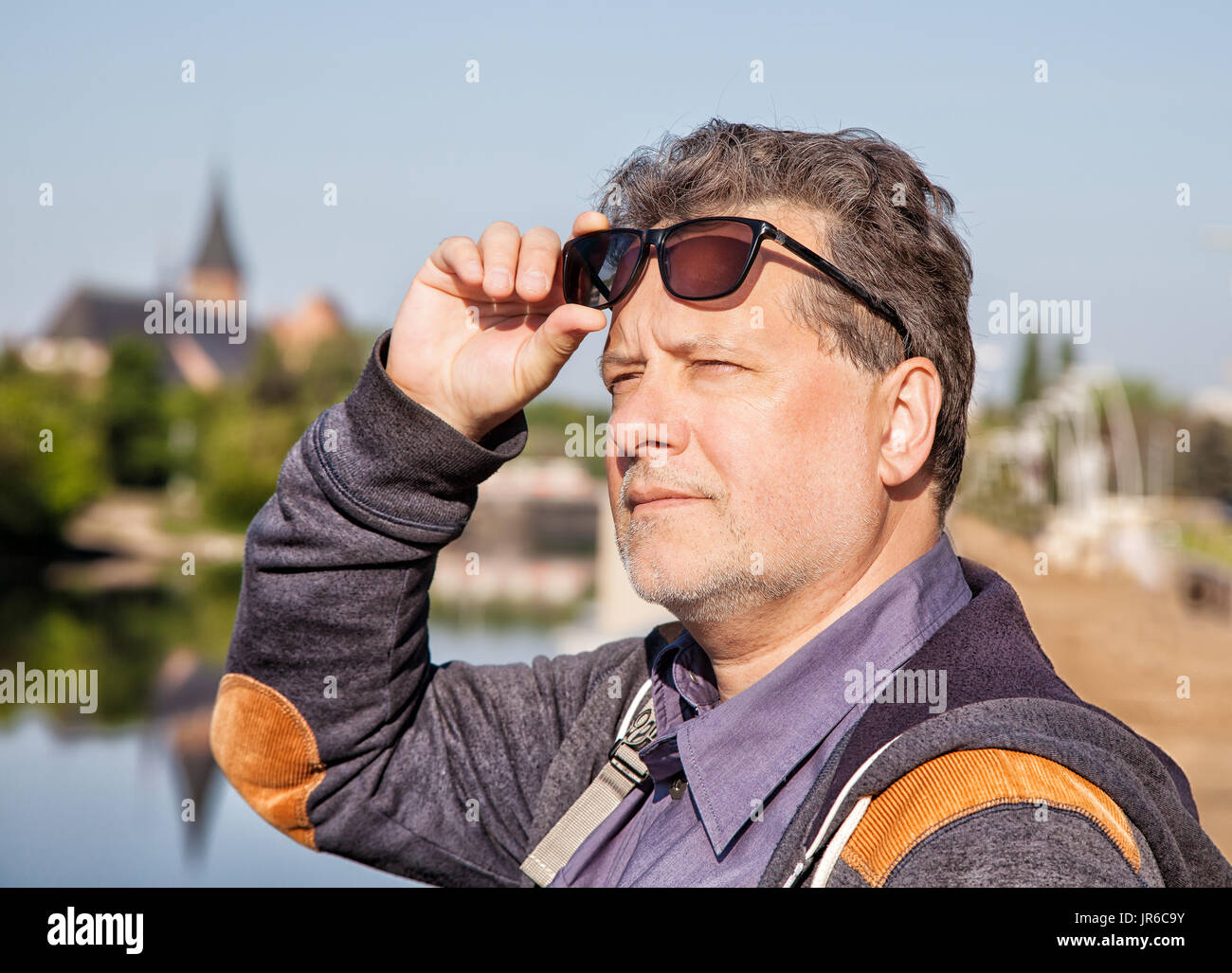 Off portrait hi-res stock photography and images - Alamy