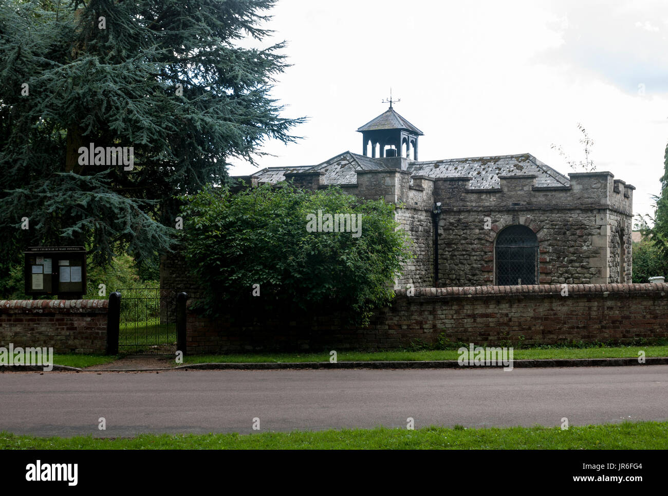 The Abbey Church of St. Mary, Pipewell, Northamptonshire, England, UK ...