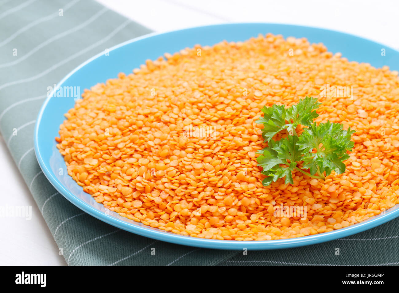 Lentils plate hi-res stock photography and images - Alamy