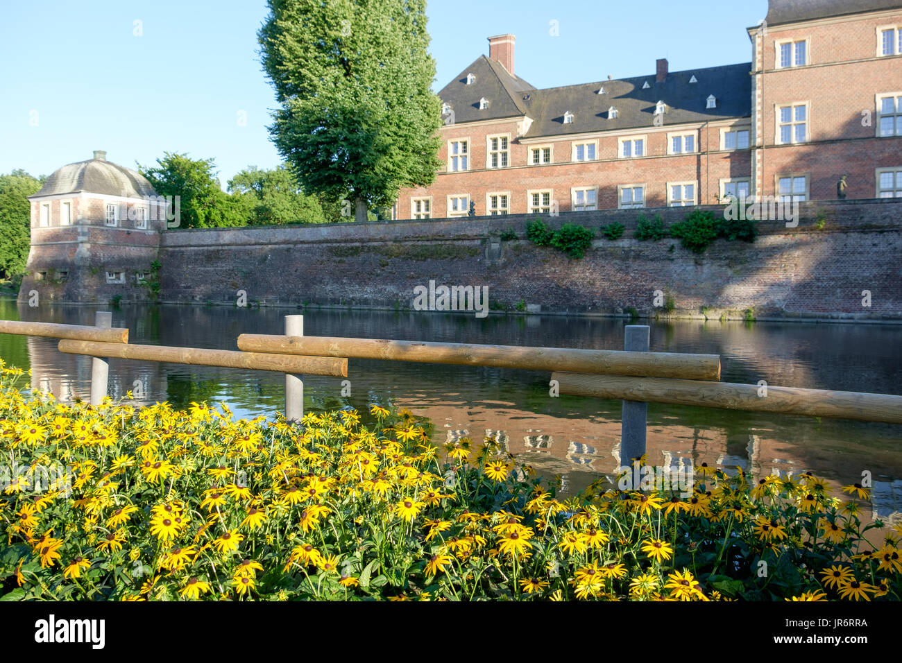 the Castle of ahaus Stock Photo - Alamy