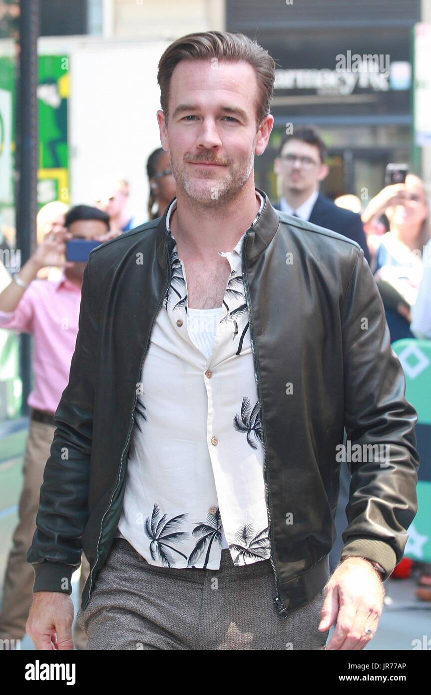 New York, NY, USA. 3rd Aug, 2017. James Van Der Beek at AOL BUILD on ...
