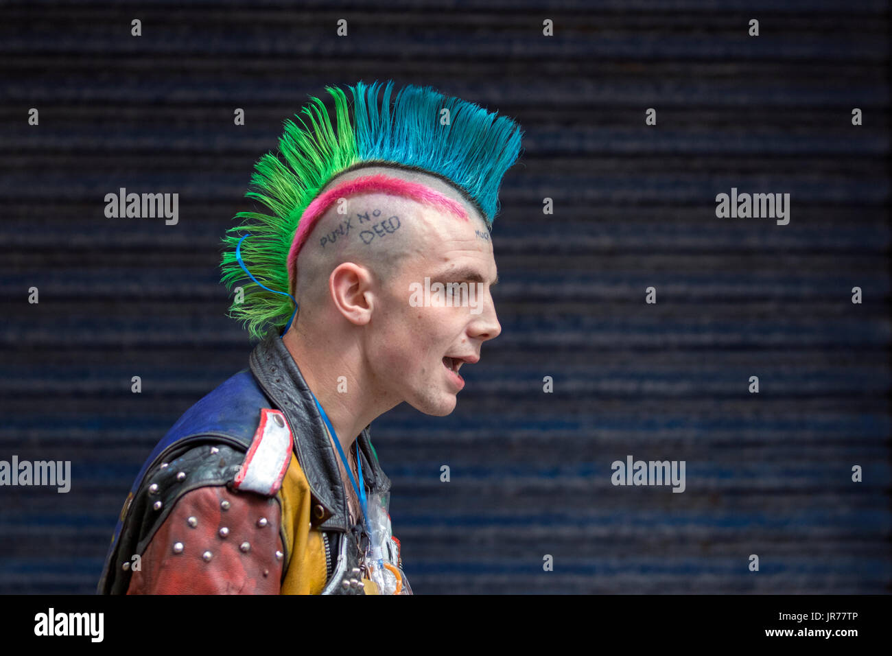 Blackpool seaside resort punk fest hi-res stock photography and images ...