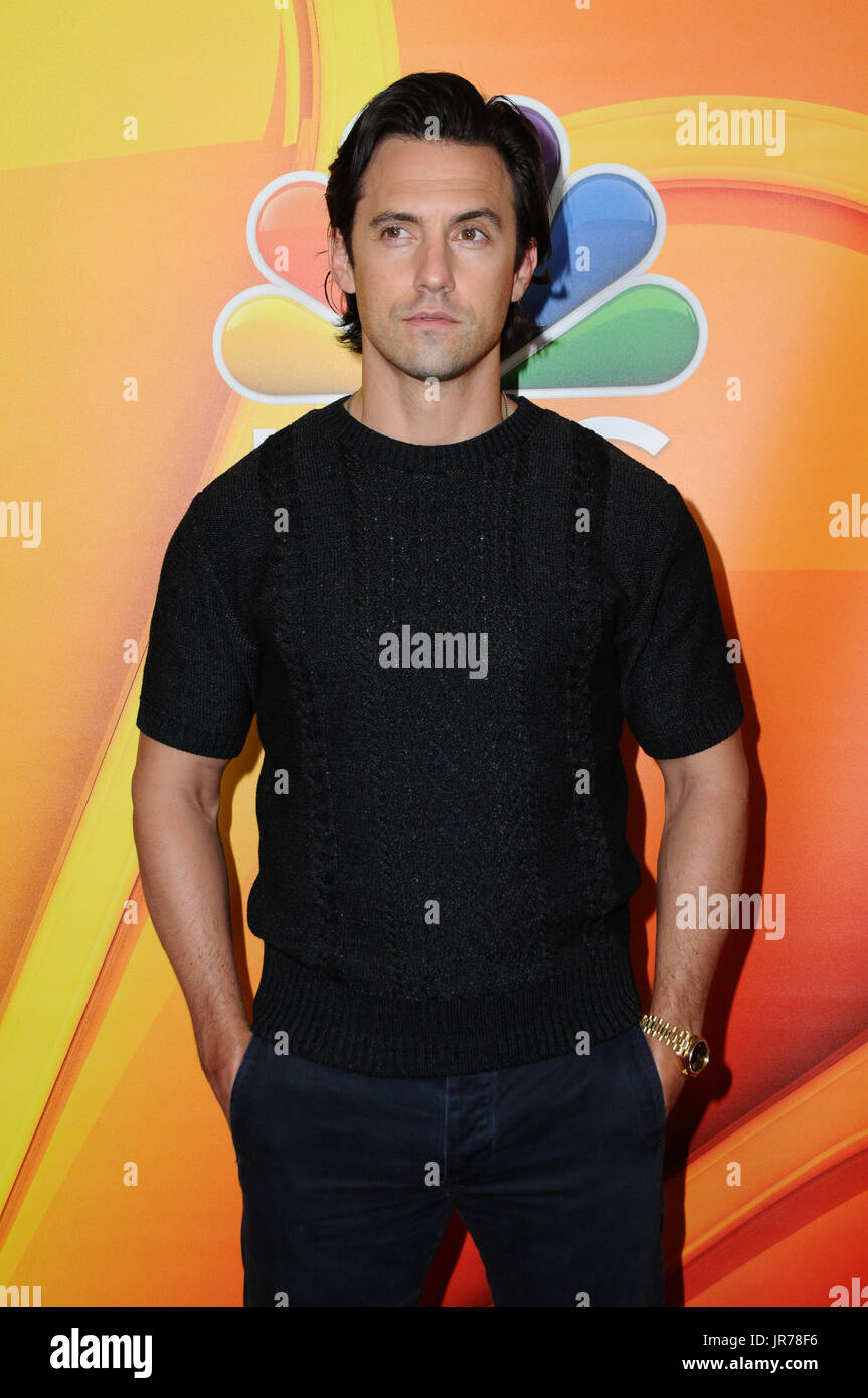 03 August 2017 - Beverly Hills, California - Milo Ventimiglia. 2017 NBC ...
