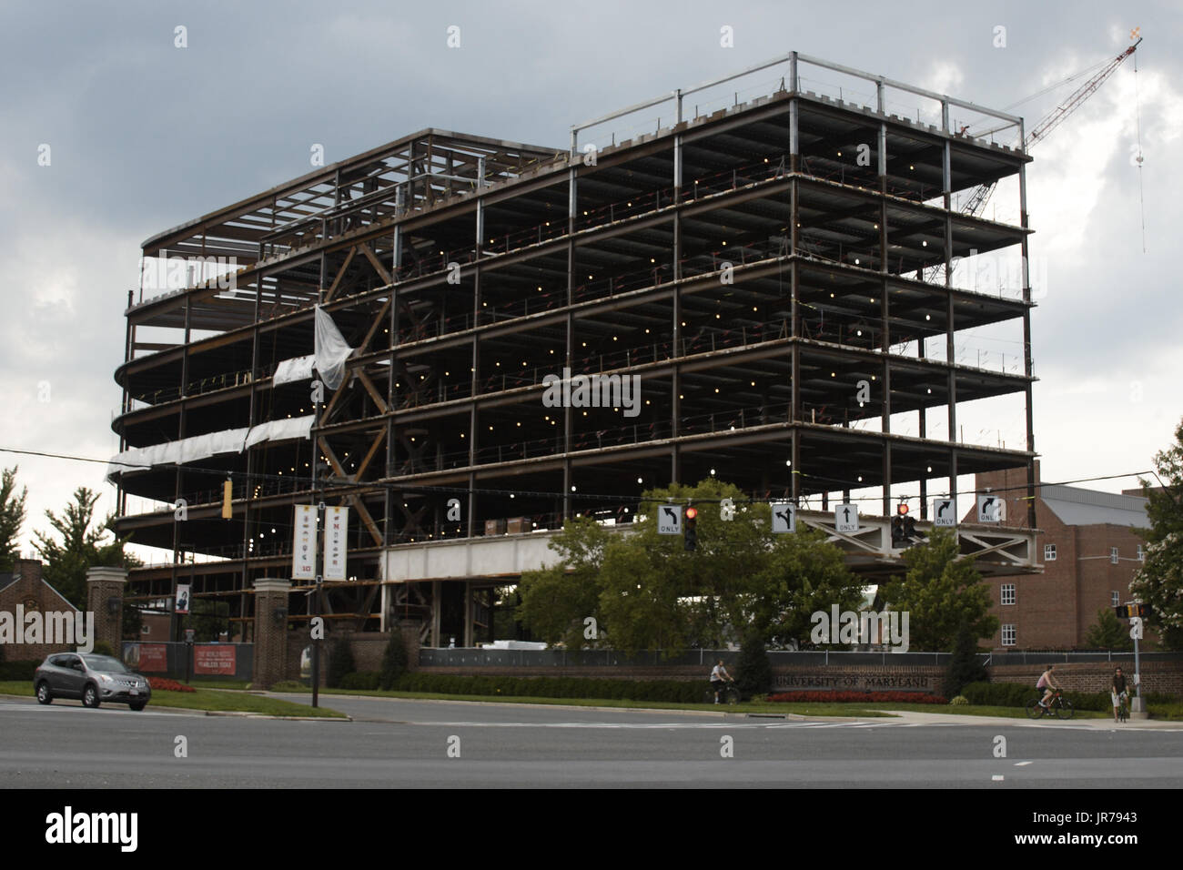 College Park, MD, USA. 3rd Aug, 2017. The Brendan Iribe Center for ...