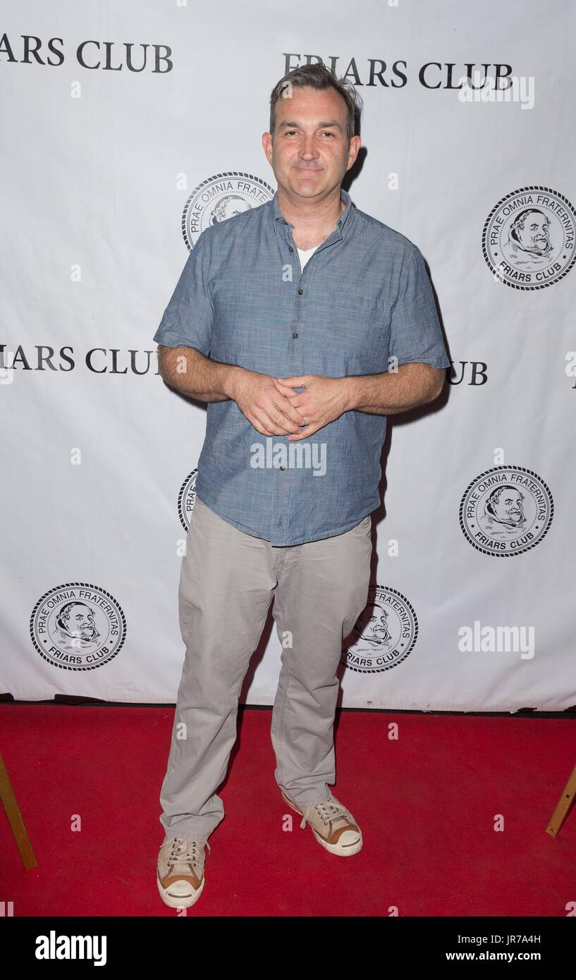 New York, NY, USA. 3rd Aug, 2017. Bill Coelius at arrivals for Friars ...