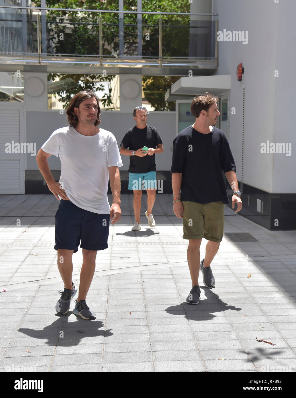 Sons Angel Nieto, Gelete and Pablo Nieto Former Spanish motorcycle ...