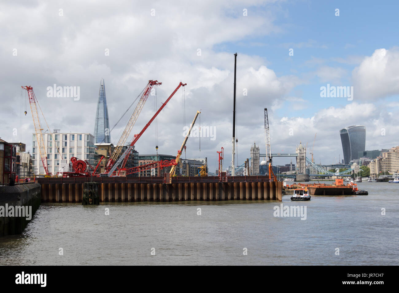 Thames tideway tunnel hi-res stock photography and images - Alamy