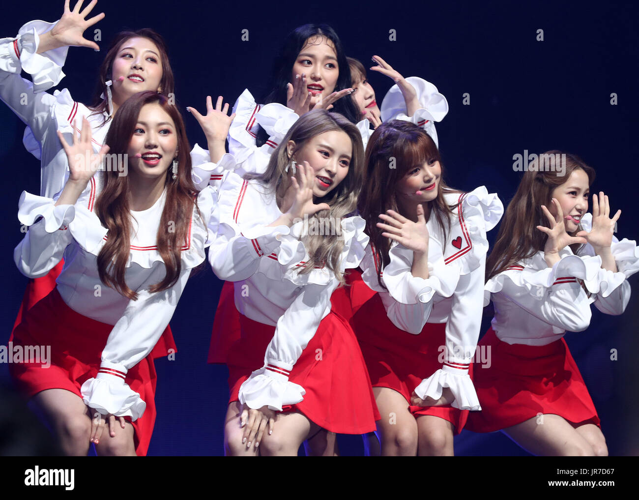 S. Korean girl group CLC South Korean girl group CLC performs during a ...