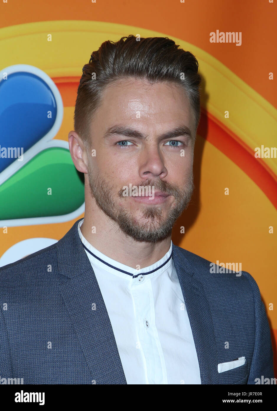 BEVERLY HILLS, CA - AUGUST 03: Derek Hough, At 2017 Summer TCA Tour ...