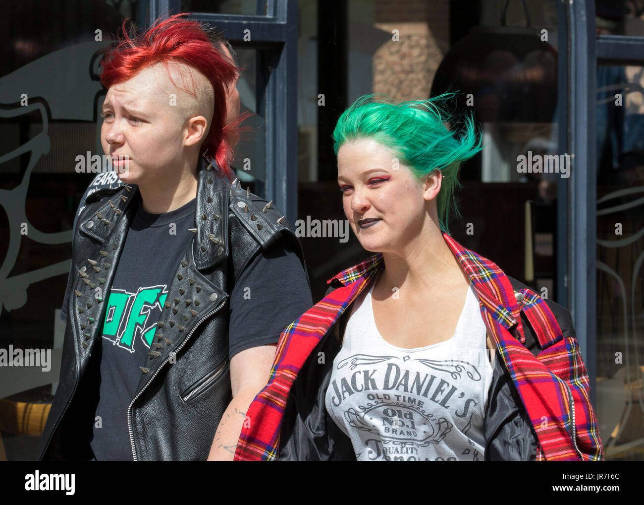 Blackpool, Lancashire, UK. 4th August, 2017. Rebellion Festival world's ...