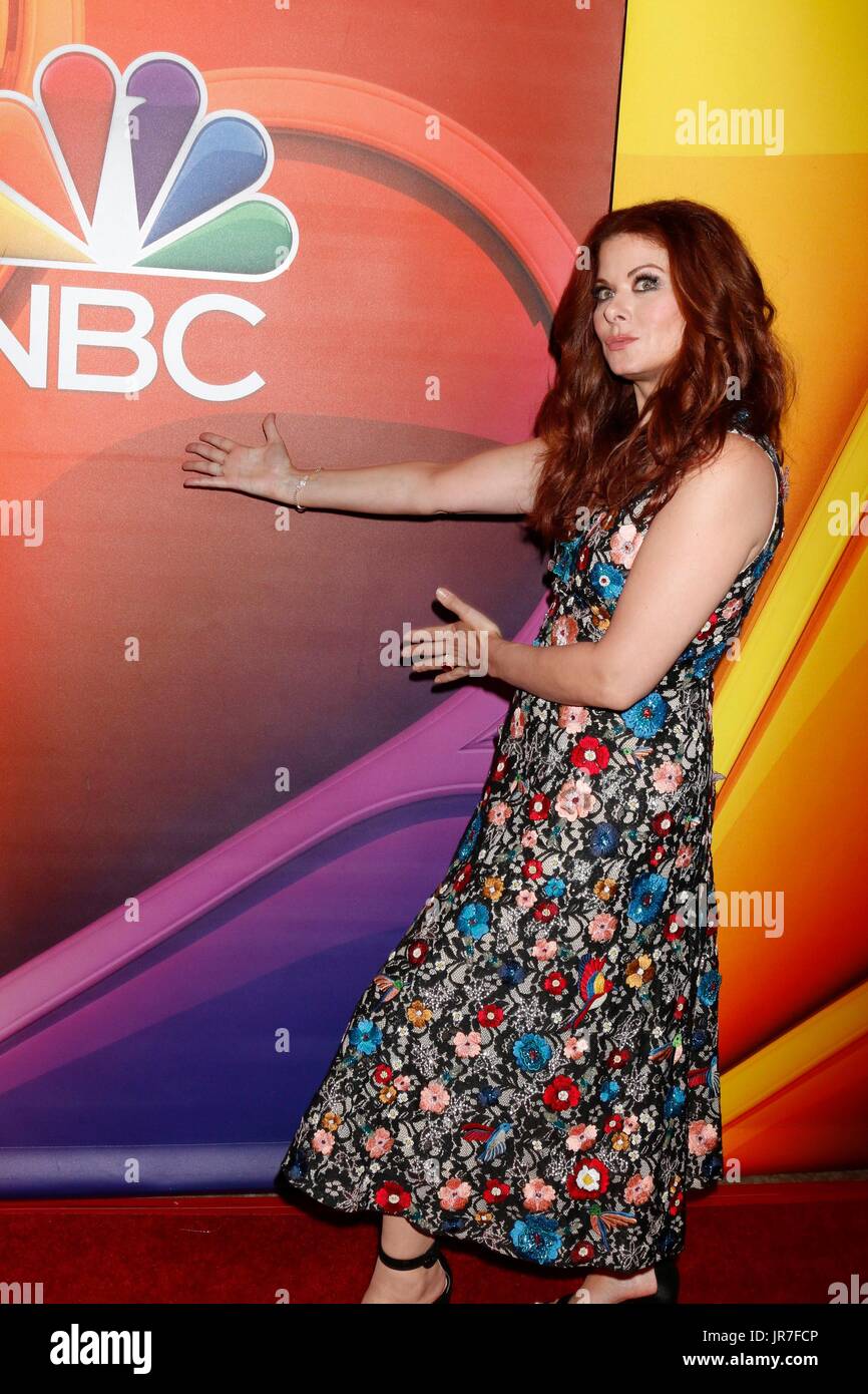 Debra Messing at arrivals for TCA Summer Press Tour: NBC Universal, The ...