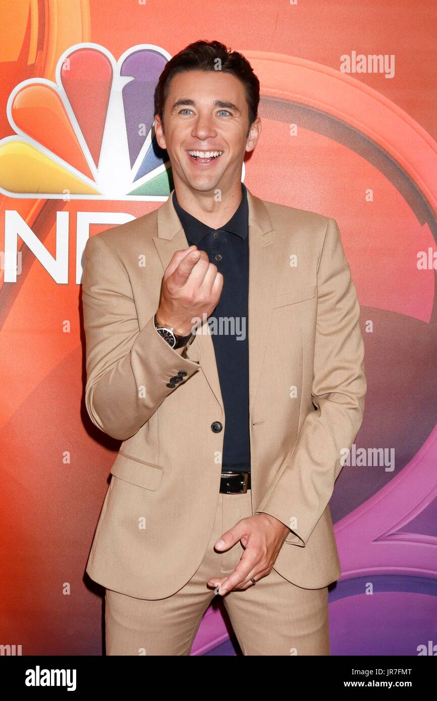 Billy Flynn at arrivals for TCA Summer Press Tour: NBC Universal, The ...