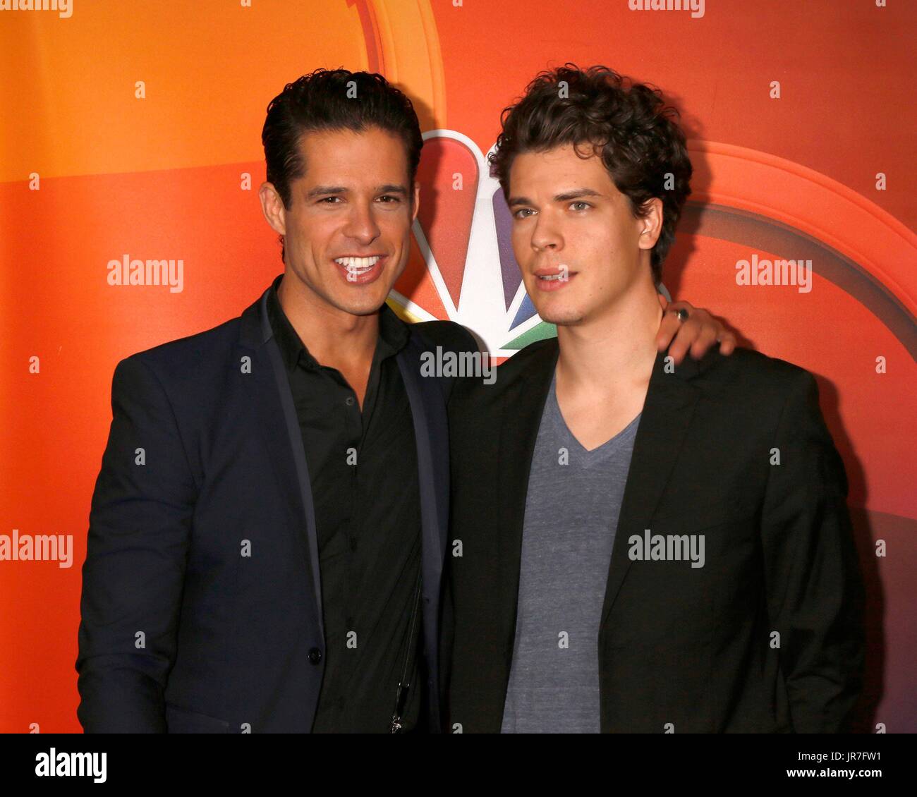 Beverly Hills, CA. 3rd Aug, 2017. Miles Gaston Villanueva, Gus Halper ...