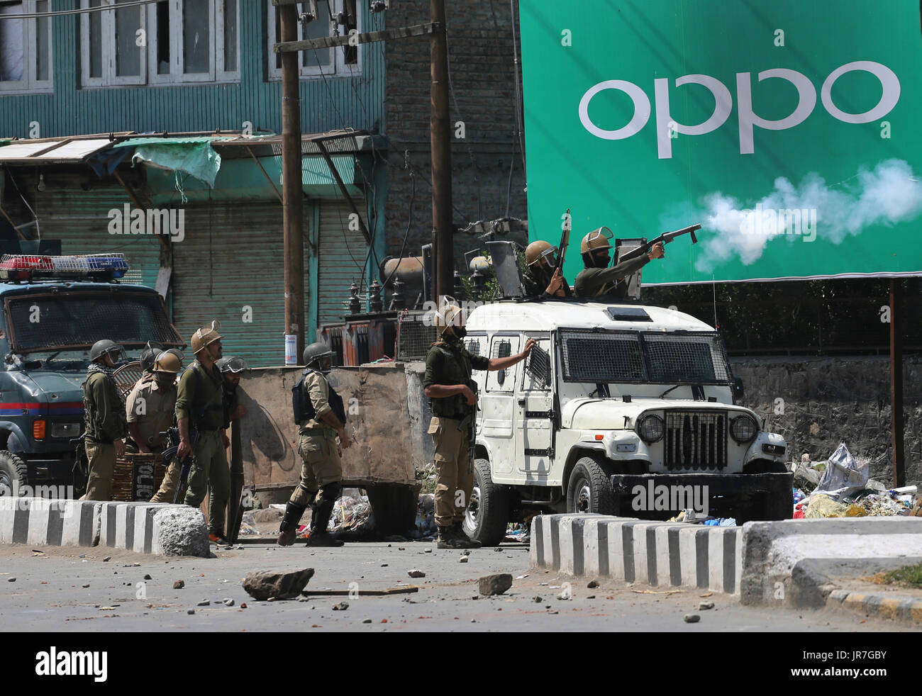 Tear gas shells hi-res stock photography and images - Alamy