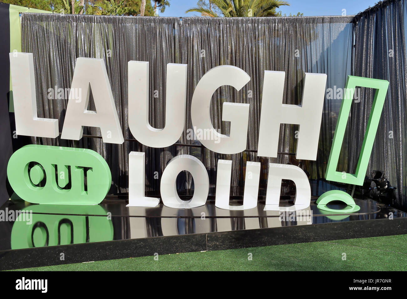 Los Angeles, USA. 3rd Aug, 2017. Launch of Laugh Out Loud hosted by ...