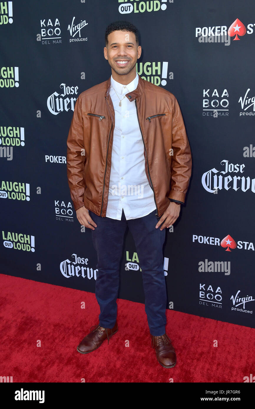 Los Angeles, USA. 3rd Aug, 2017. Alpha Cat attends the Launch of Laugh ...