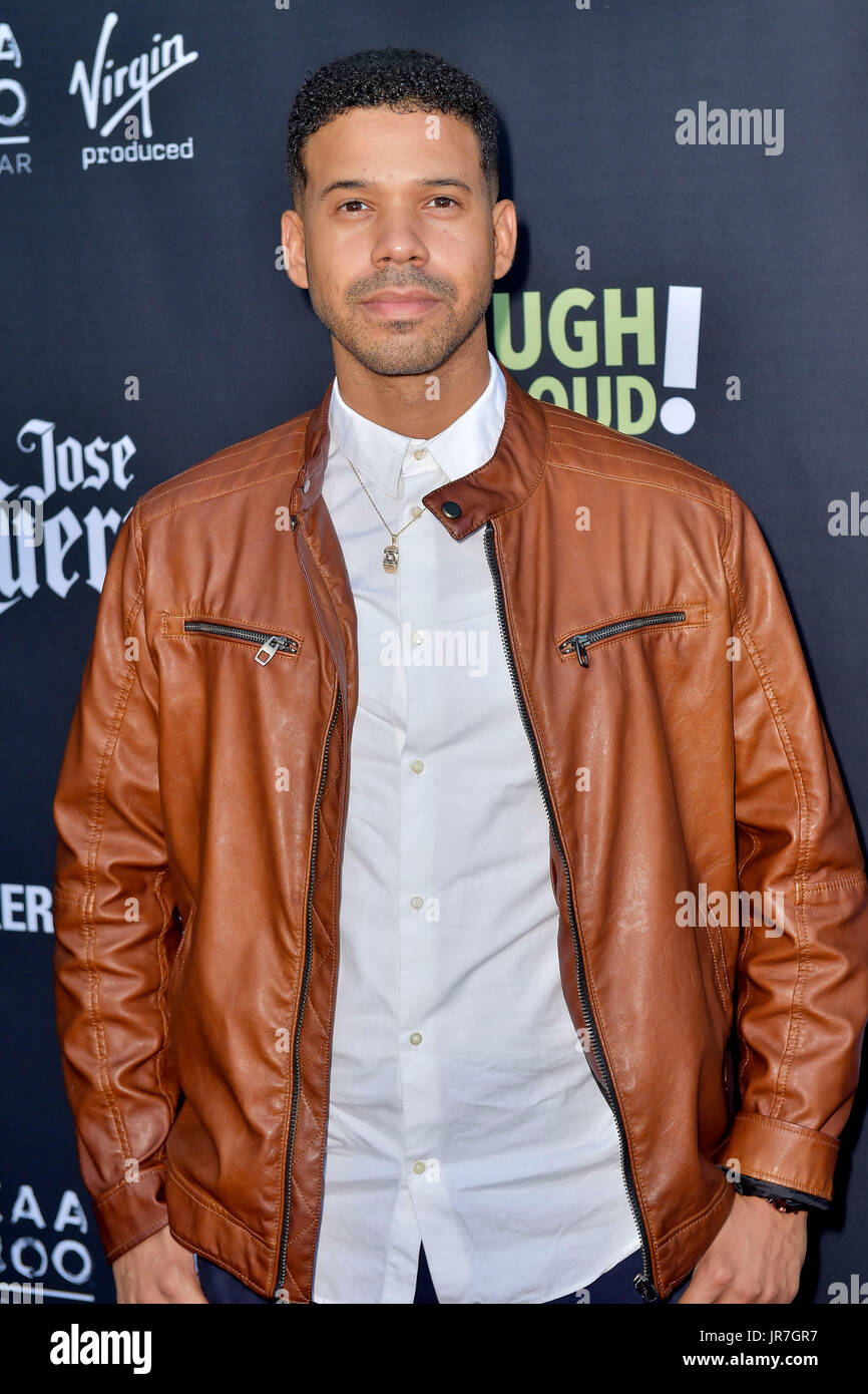 Los Angeles, USA. 3rd Aug, 2017. Alpha Cat attends the Launch of Laugh ...