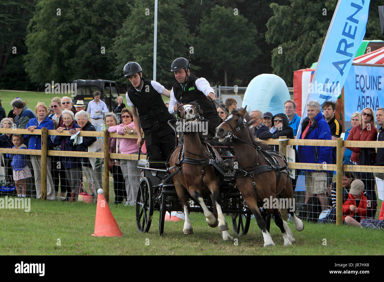 Blenheim Palace, Woodstock, UK. 4th Aug, 2017. Chris Major from North ...