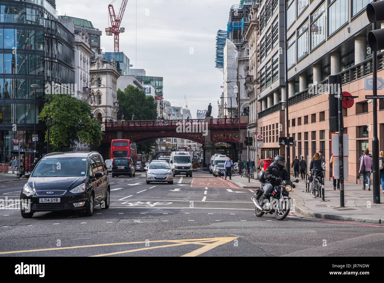 London farringdon street viaduct hi-res stock photography and images ...