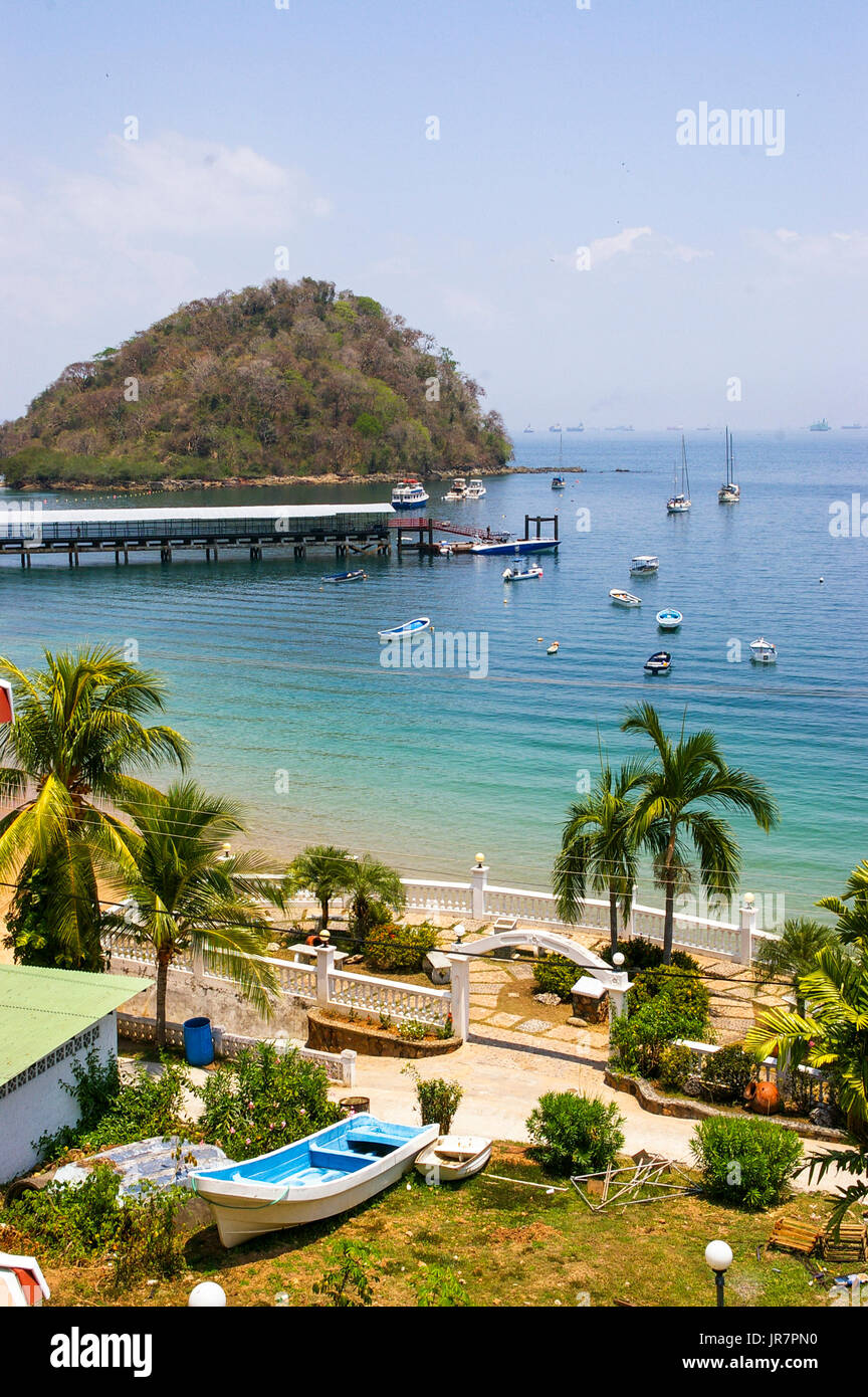 Taboga Island also known as Island of Flowers is a tourist destination ...
