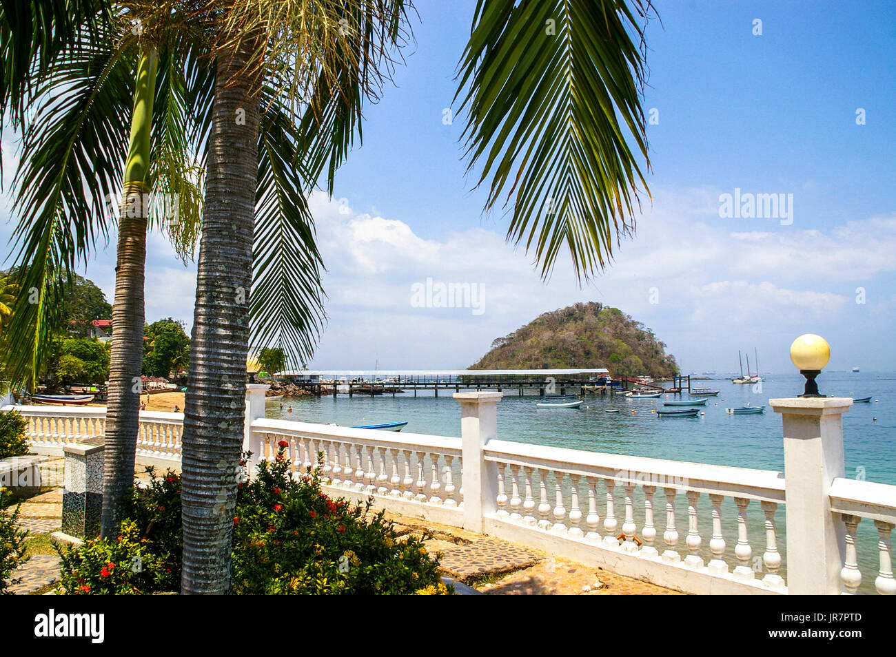 Taboga Island also known as Island of Flowers is a tourist destination ...