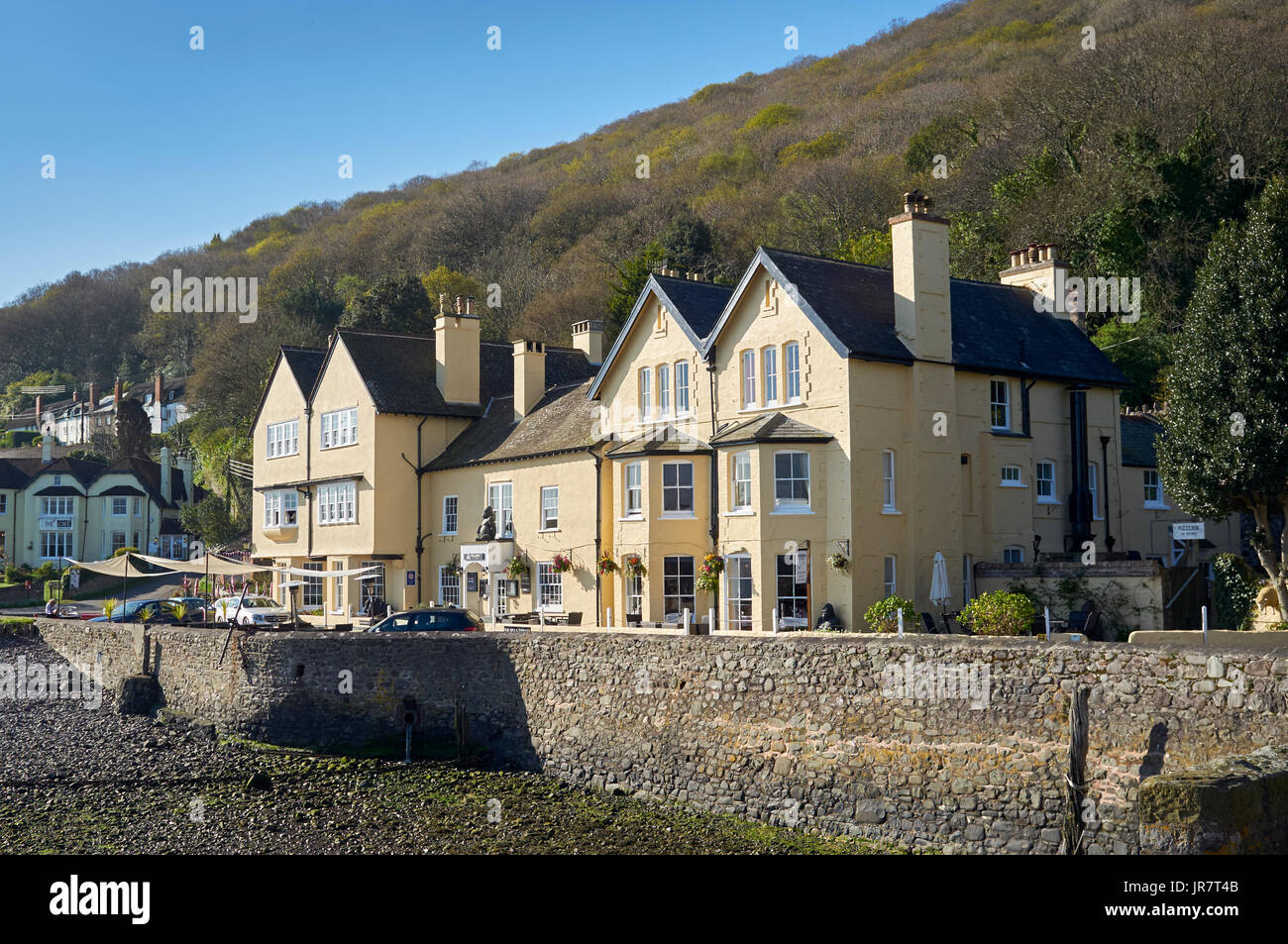 Porlock weir harbour hotel hi-res stock photography and images - Alamy
