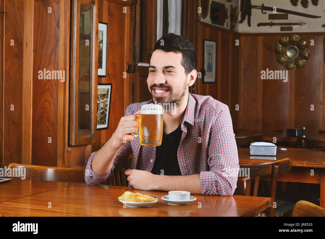 Young person with snack bar hi-res stock photography and images - Alamy