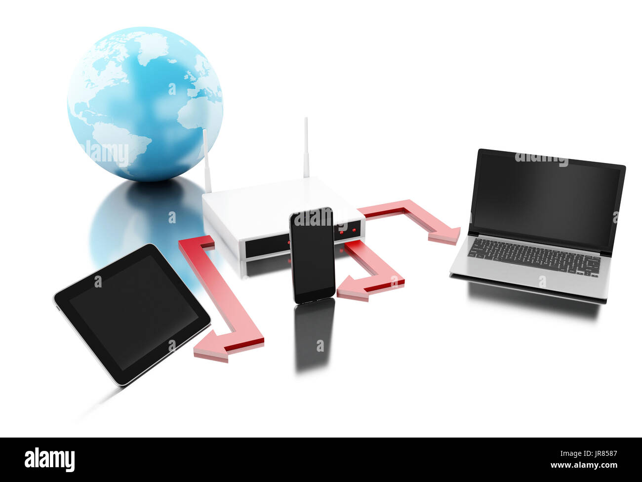 Technology network hi tech digital Cut Out Stock Images & Pictures - Alamy