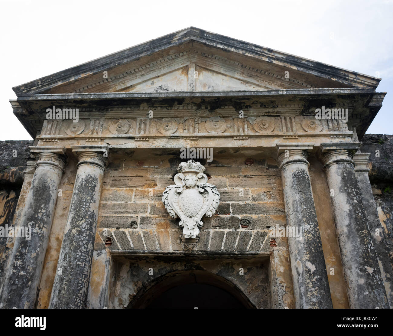The Entrance to Historic El Morro Castle in San Juan, Puerto Rico Stock ...