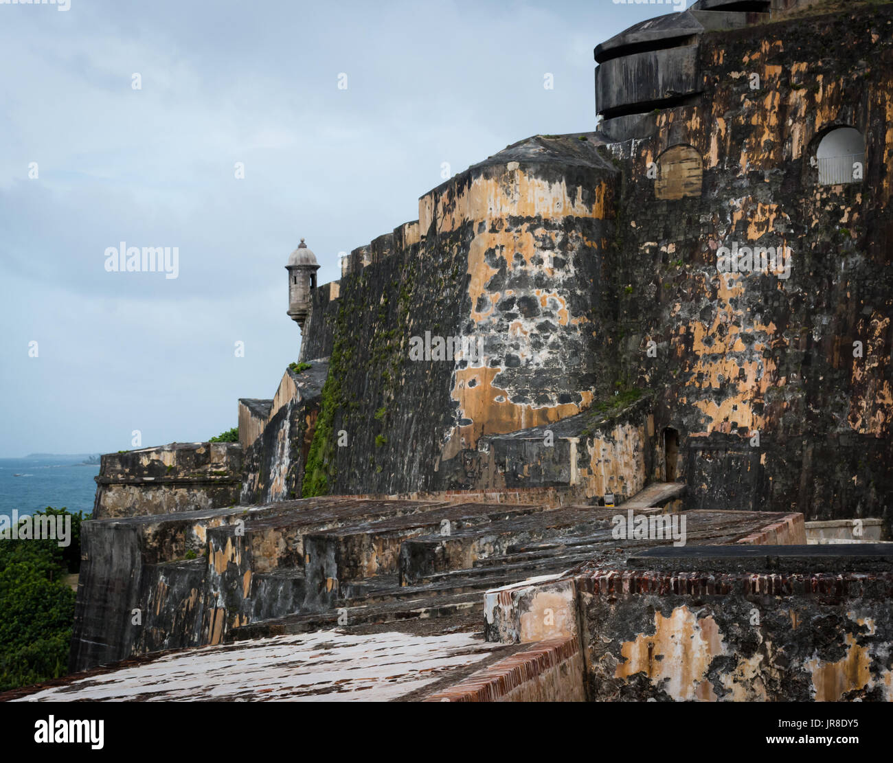 Historic El Morro castle in San Juan, Puerto Rico Stock Photo - Alamy