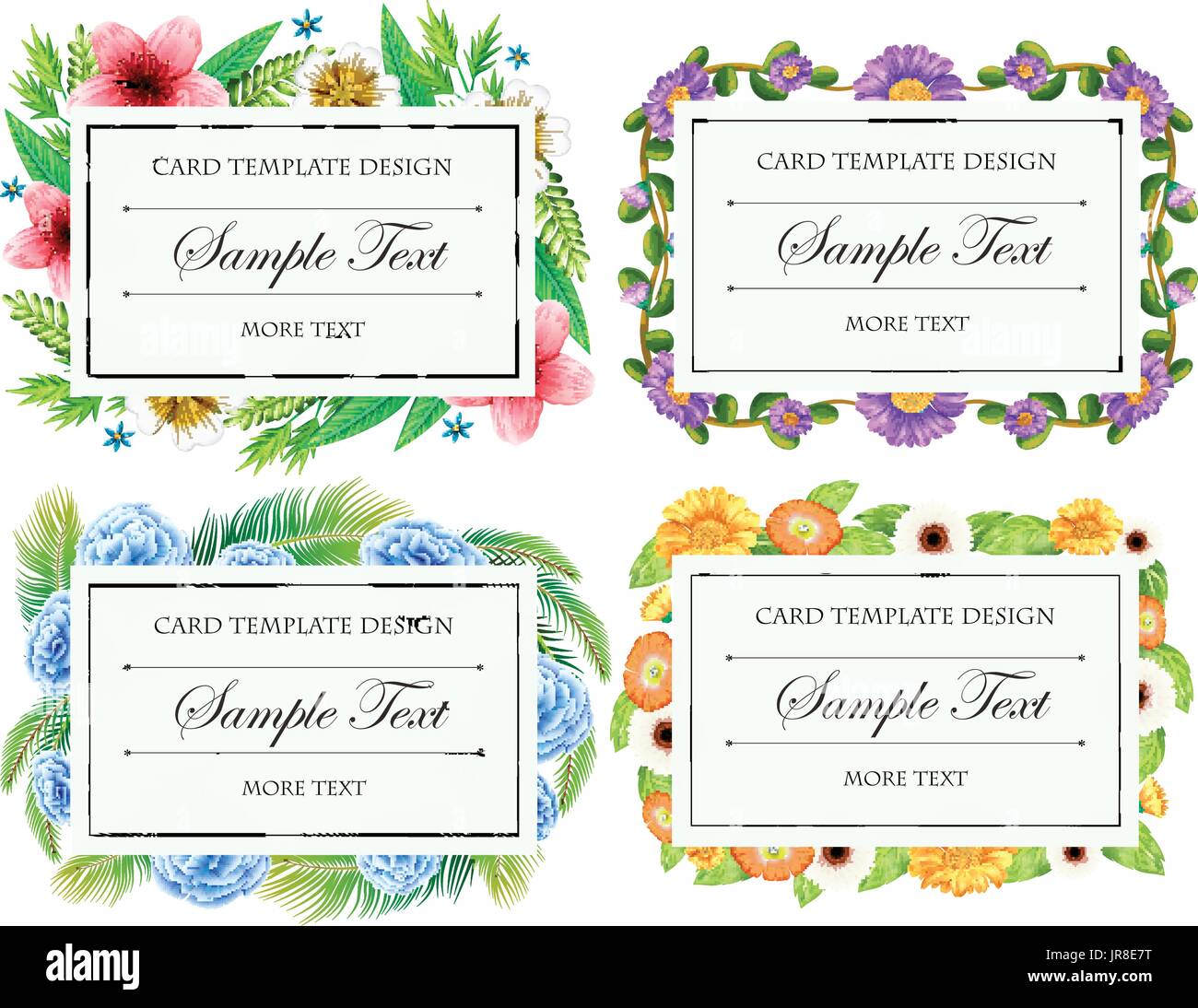 Gardening borders Stock Vector Images - Alamy