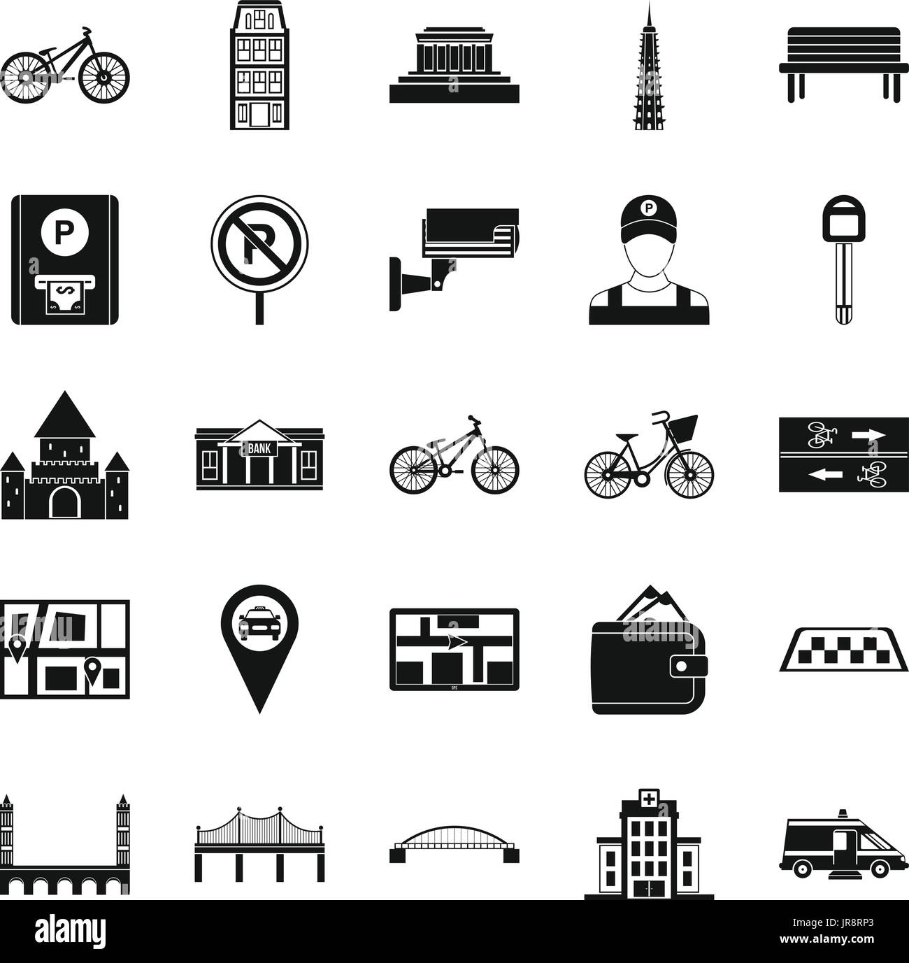 Around fountain Stock Vector Images - Alamy