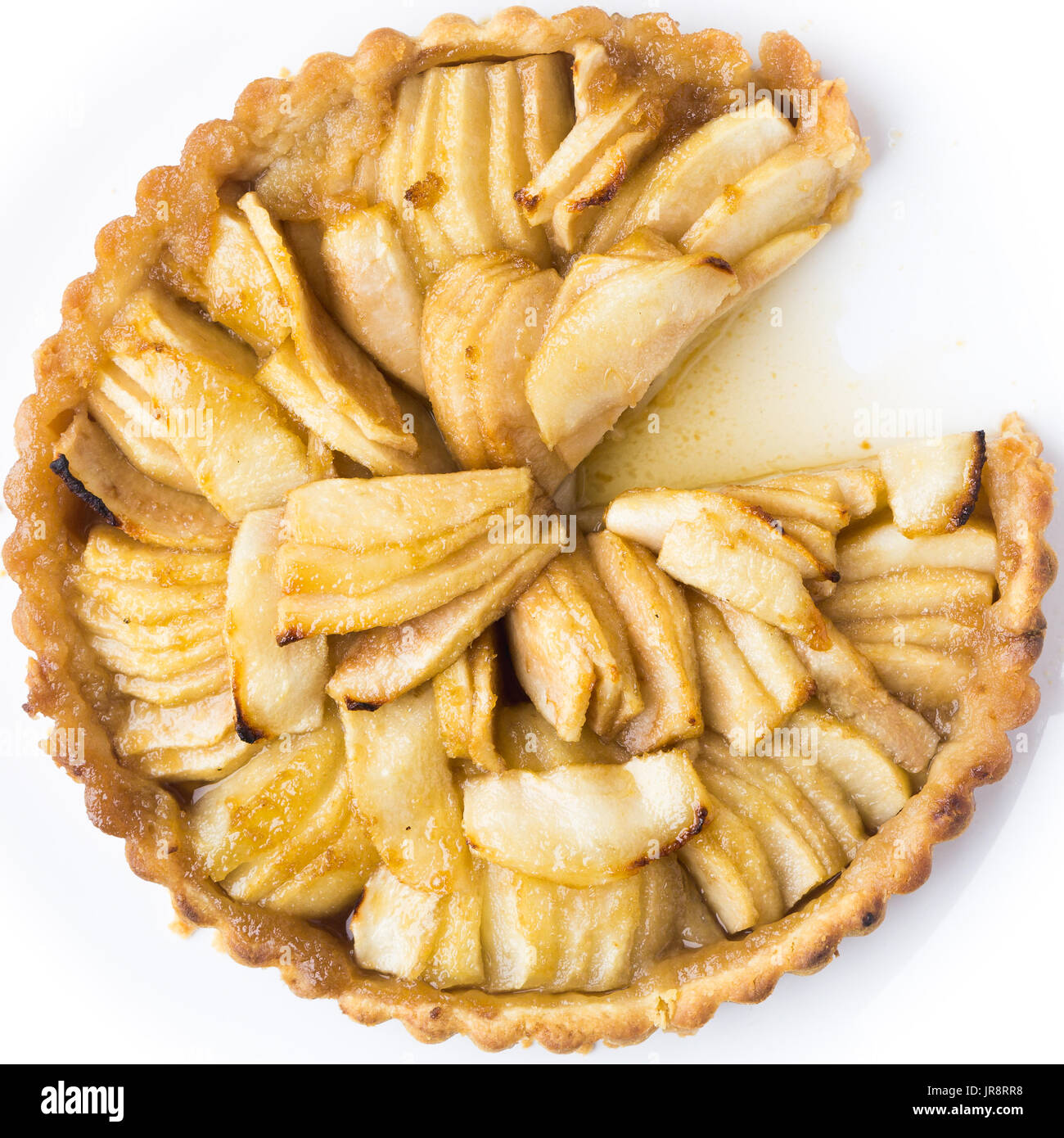 Real delicious apple pie hi-res stock photography and images - Alamy