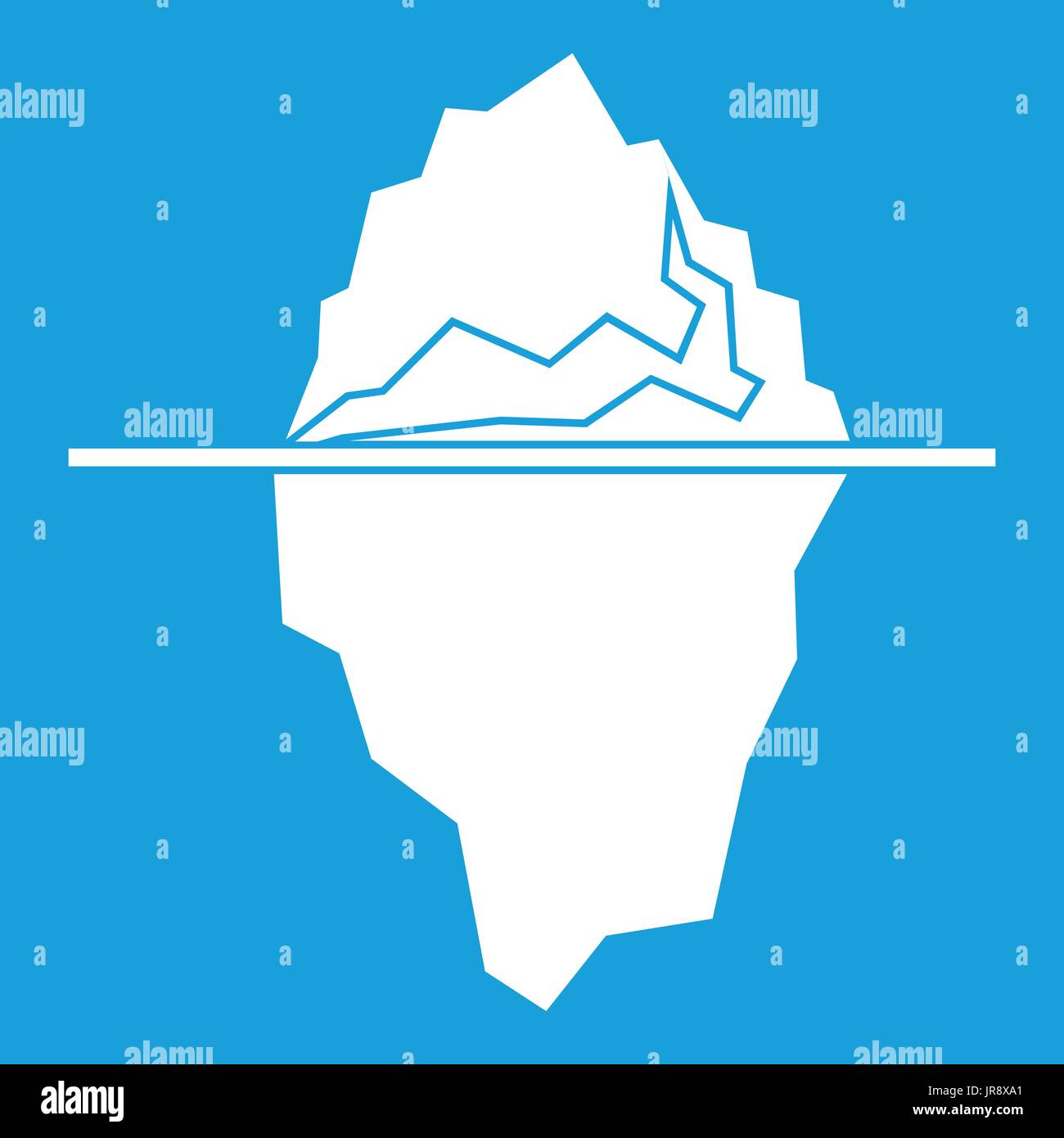 Frozen wilderness antarctic Stock Vector Images - Alamy