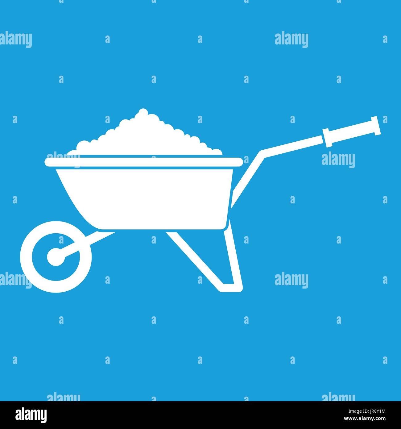 Blue barrow Stock Vector Images - Alamy