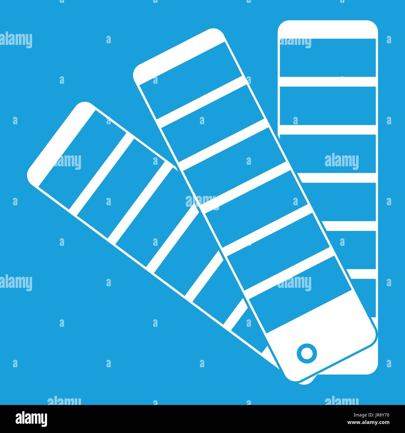 Paint color selection booklet icon white Stock Vector Image & Art - Alamy