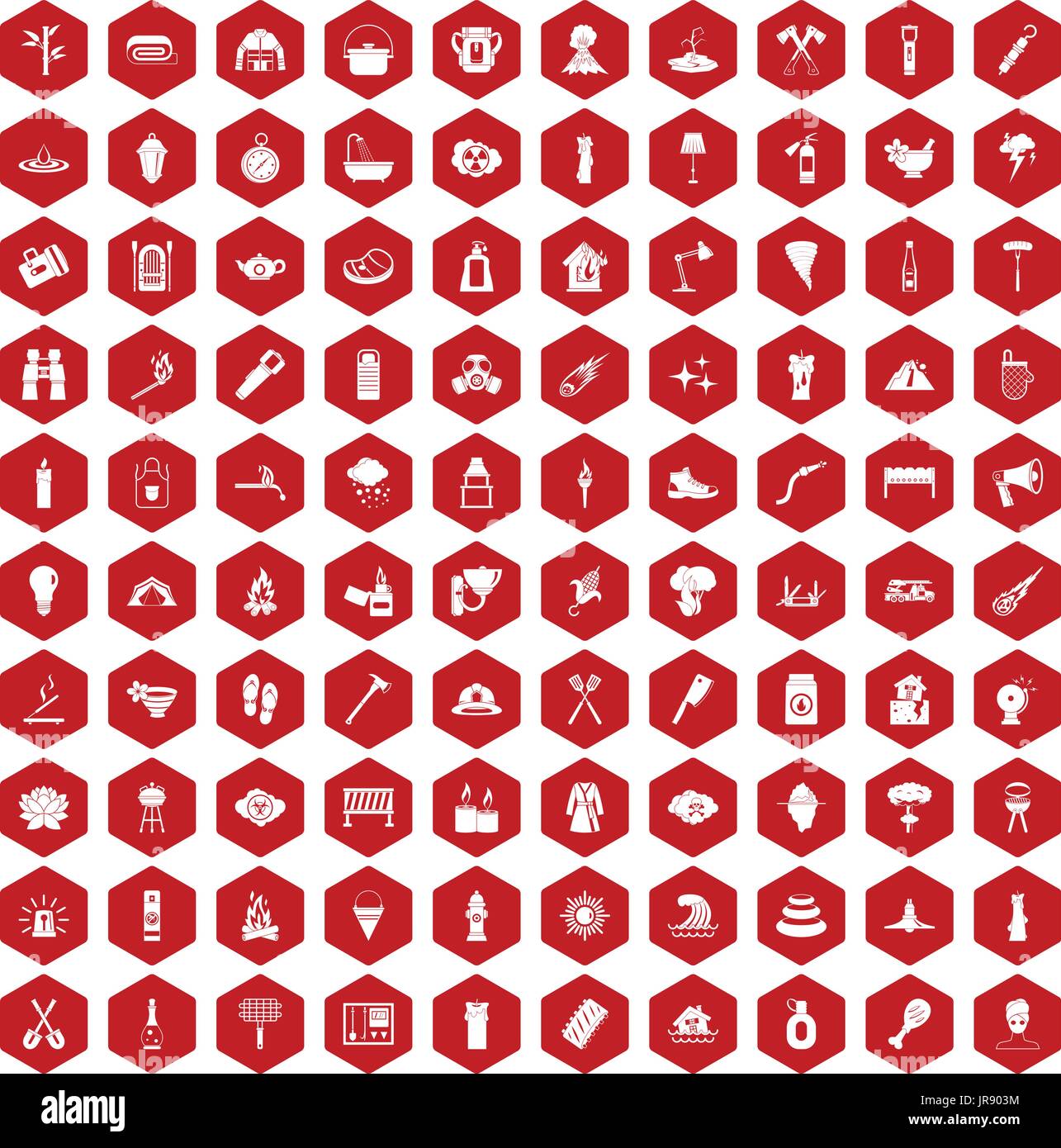 Red comet fire extinguisher hi-res stock photography and images - Alamy