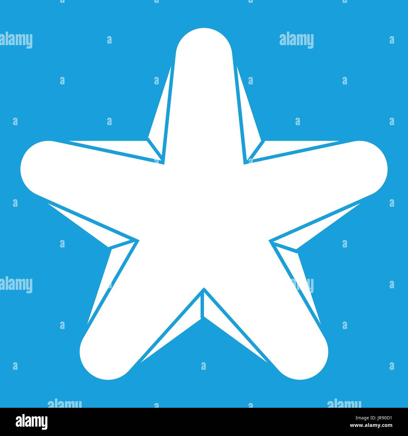 Star icon white Stock Vector Image & Art - Alamy