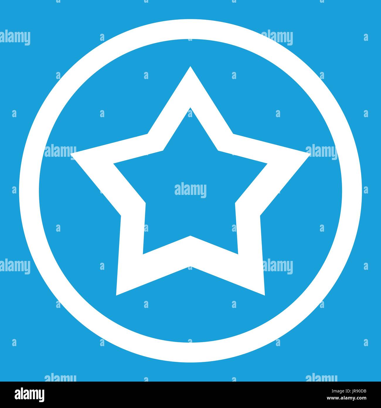 Star icon white Stock Vector Image & Art - Alamy