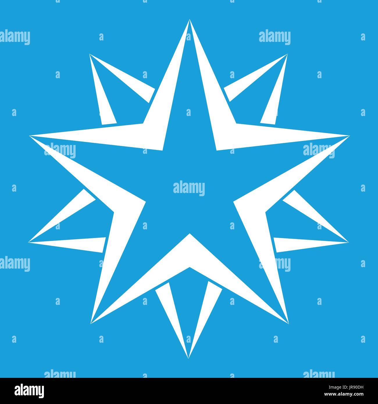Star icon white Stock Vector Image & Art - Alamy