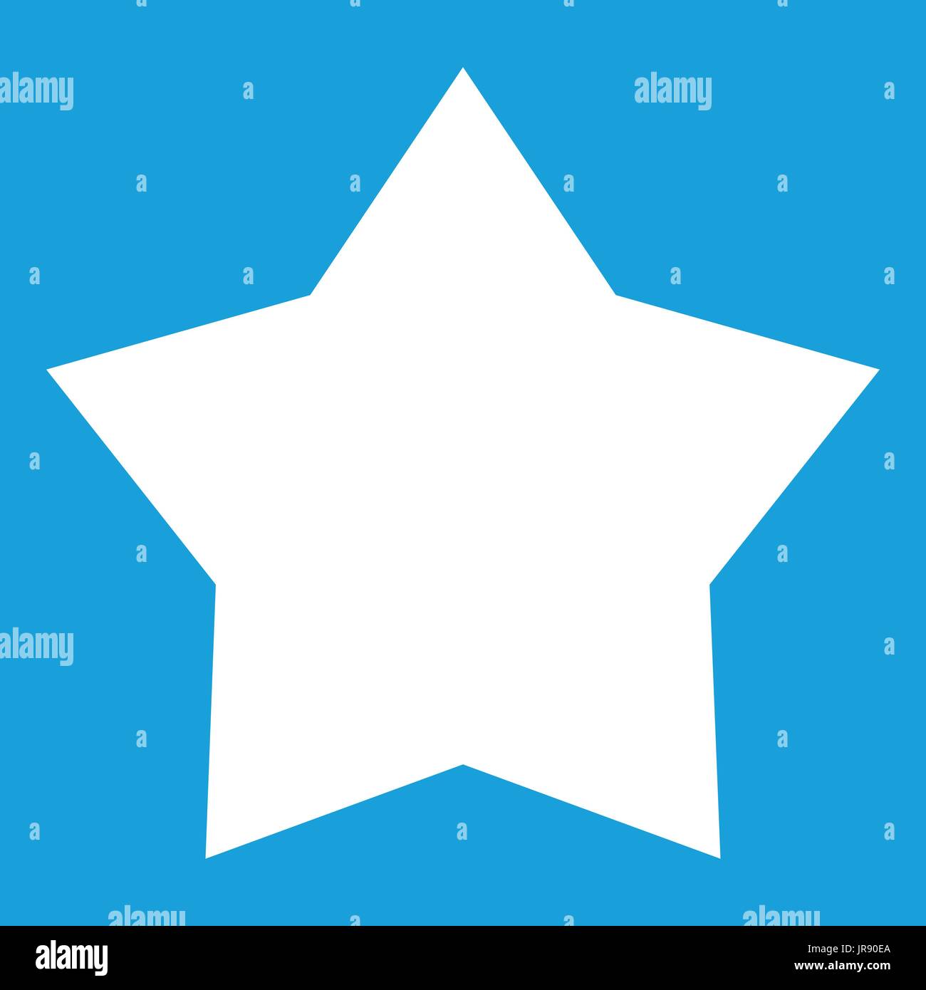 Star icon white Stock Vector Image & Art - Alamy