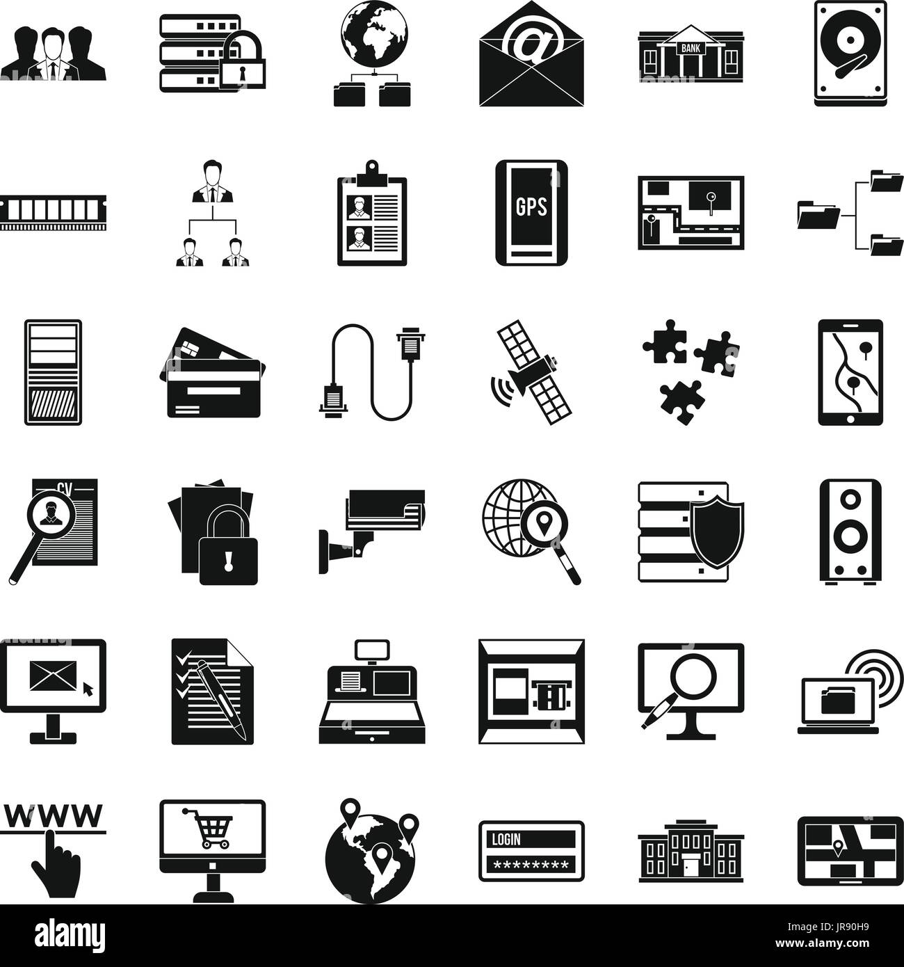 Raw file icon in simple hi-res stock photography and images - Alamy