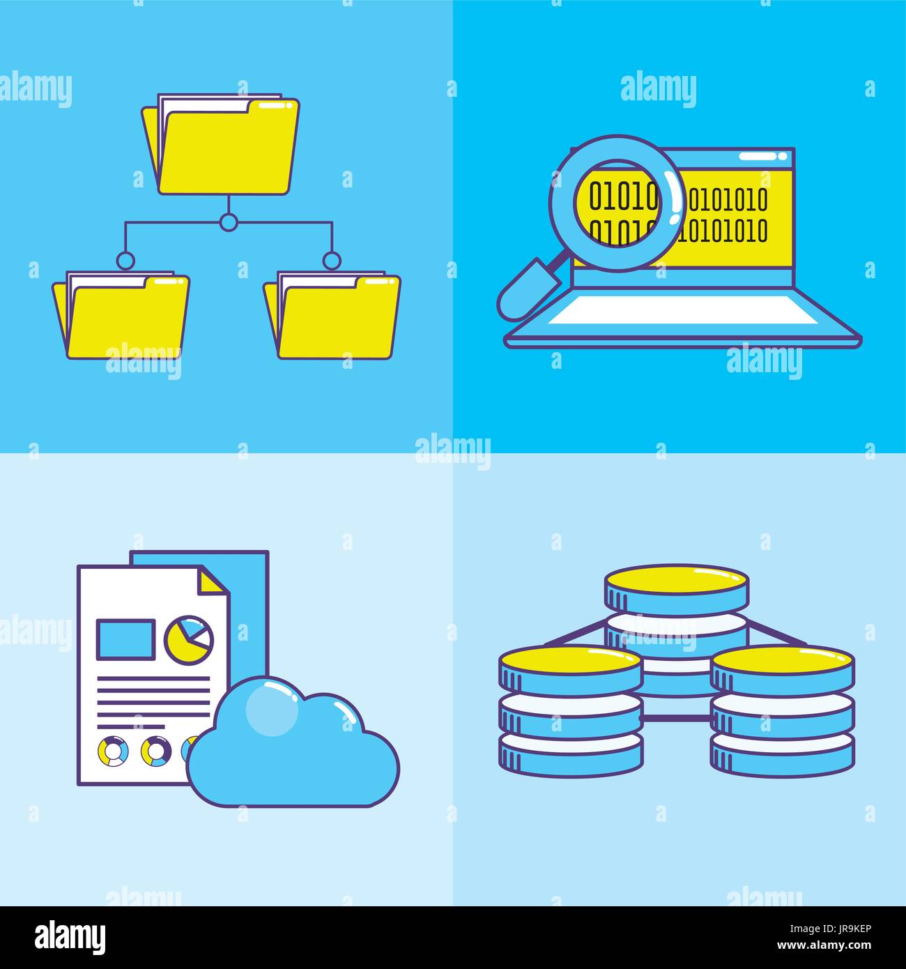 set technology data center connection Stock Vector Image & Art - Alamy