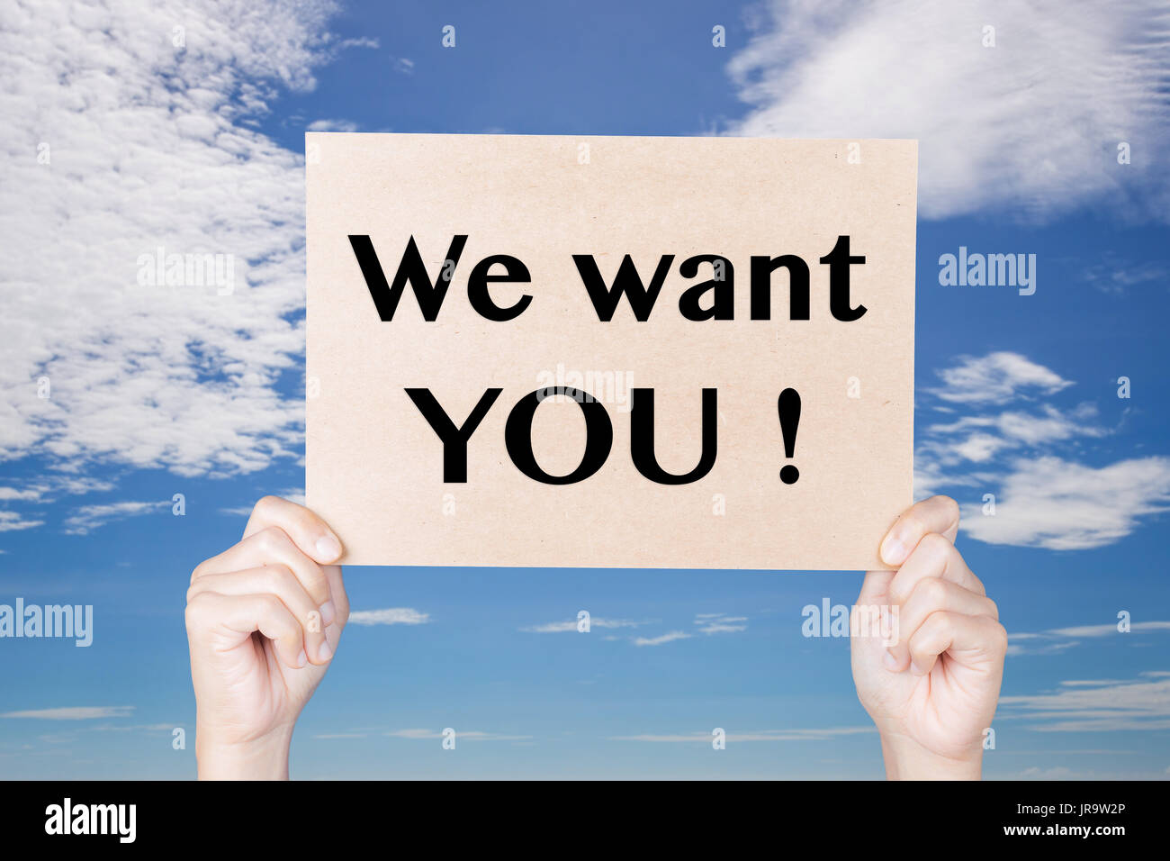 Hand advertisement signboard hi-res stock photography and images - Alamy