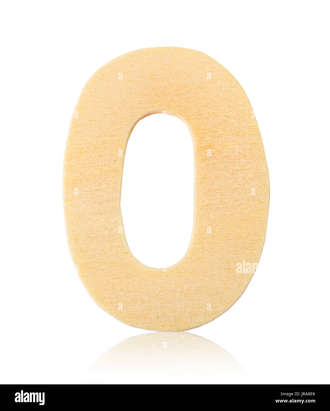 Single capital block wooden letter O isolated on white background, Save ...
