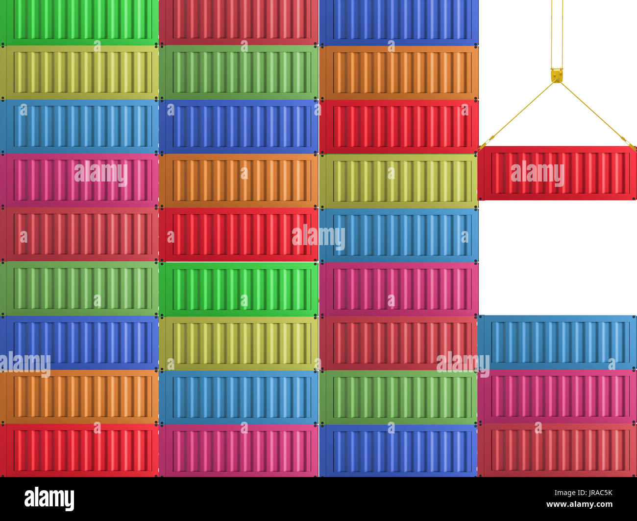 Hanging containers hi-res stock photography and images - Alamy