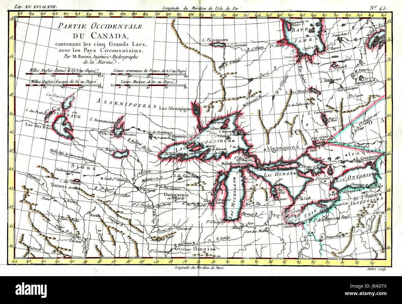 French canada 18th hi-res stock photography and images - Alamy