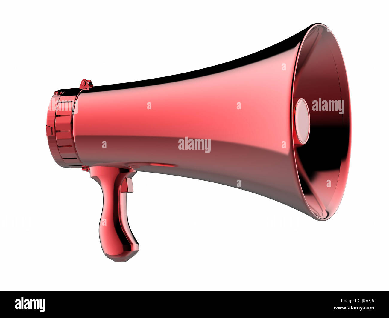 Red megaphone hi-res stock photography and images - Alamy